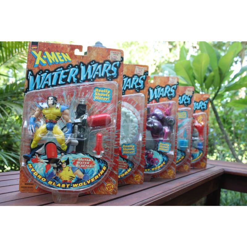 Marvel comics Y1997 X-men water wars Series 5inches tall figure ...