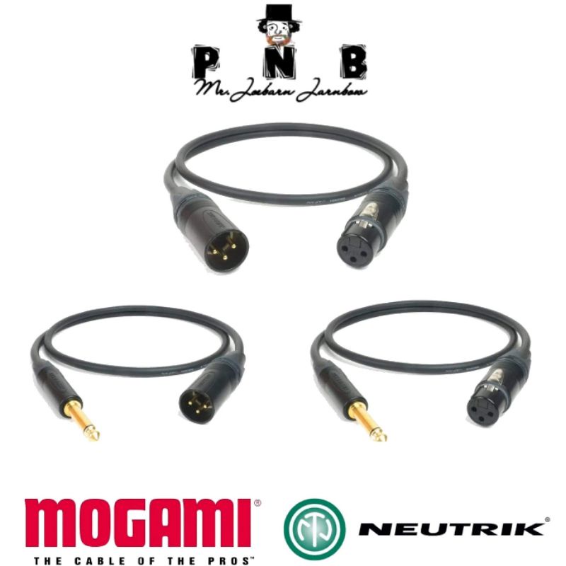 PNB AUDIO CABLE สายสัญญาณเสียง XLR - TS ( PLUG : NEUTRIK / CABLE ...