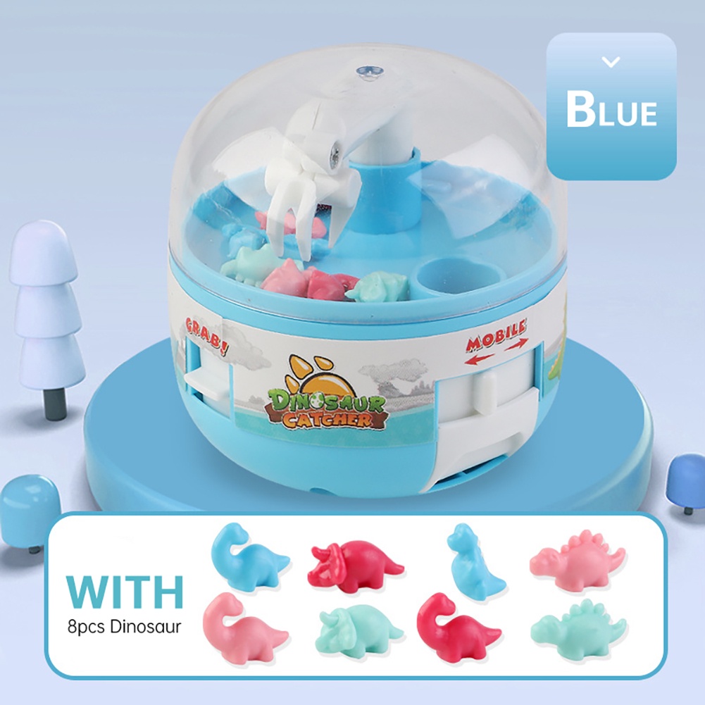 Mini Claw Machine Capsule Catcher ของเล่น Micro ไดโนเสาร์รูปไข่/มือ-ตา ...