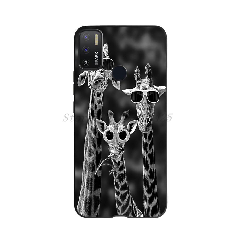 Tecno Spark 6 Air Ke6J เคสโทรศัพท์ซิลิโคน Tpu แบบนิ่มลายหอคอย 5 Air ...