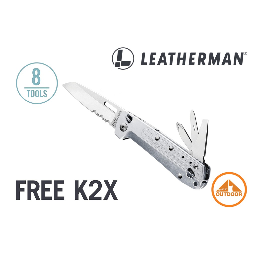 Leatherman FREE K2x Silver New 2020 | Shopee Thailand