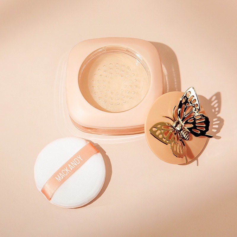 MK257(ใหม่/แท้) แป้งฝุ่น คุมมัน mack andy makeup Powder กันน้ำ | Shopee ...