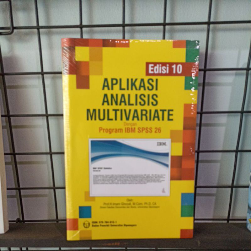 แอปพลิเคชันการวิเคราะห์มัลติวาริเอท พร้อมโปรแกรม ibm Spss26 | Shopee ...