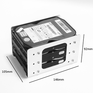 อลูมิเนียม 3.5 HDD Hard Disk bracket DIY Hard Disk Box Hard Disk ...