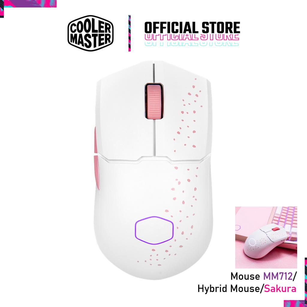 Cooler master Mouse MM712/Hybrid Mouse/Sakura Edition เม้าส์ (MM-712 ...