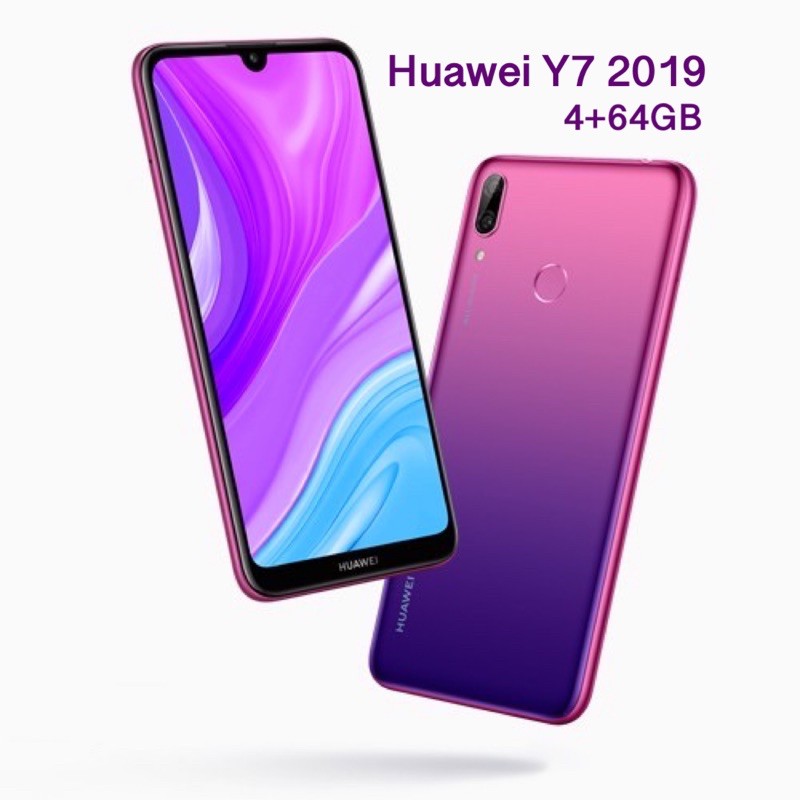 Huawei Y7(2019) 4+64GB มีเพล์สโตร์ เครื่องศูนย์แท้ ประกันศูนย์1ปี ...