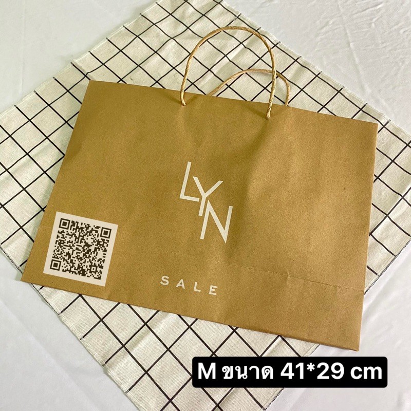 ถุงกระดาษ ถุงแบรนด์แท้ CHARLES&Keith LYN CCOO CPS | Shopee Thailand