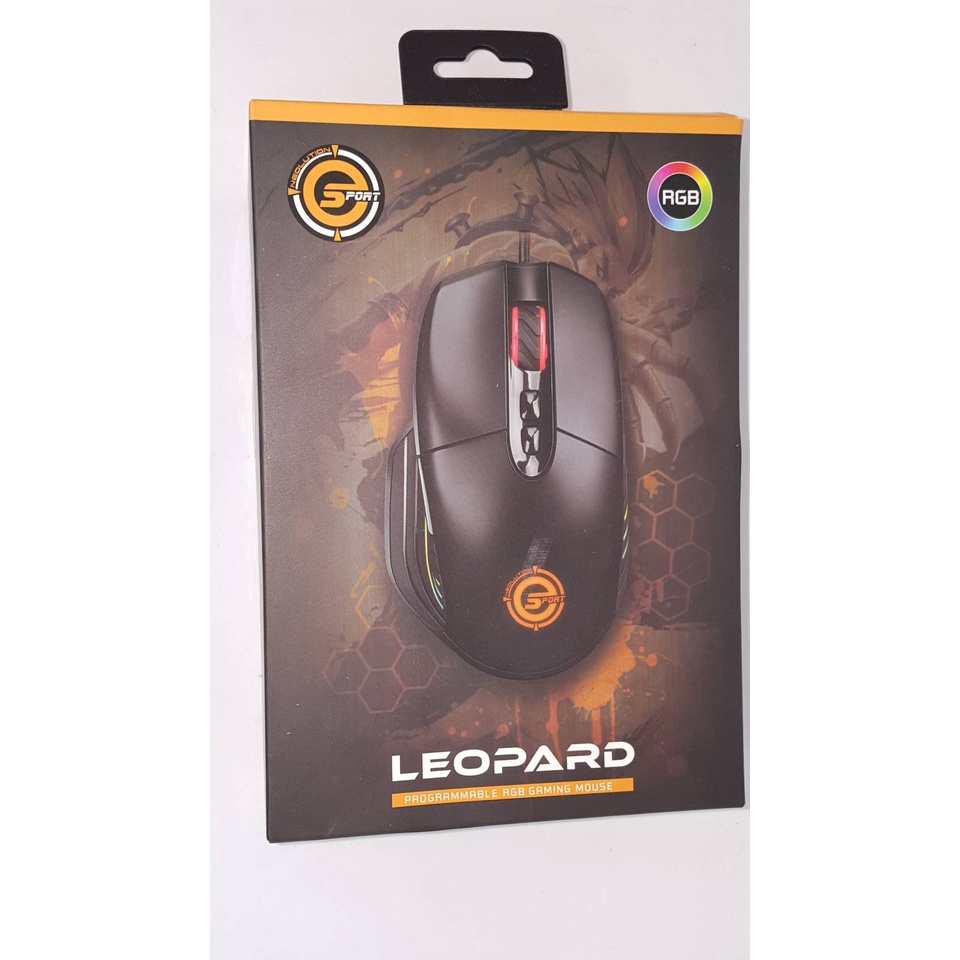 เกมมิ่ง เมาส์ Gaming Mouse RGB ยี่ห้อ Neolution E-sport รุ่น LEOPARD | Shopee Thailand