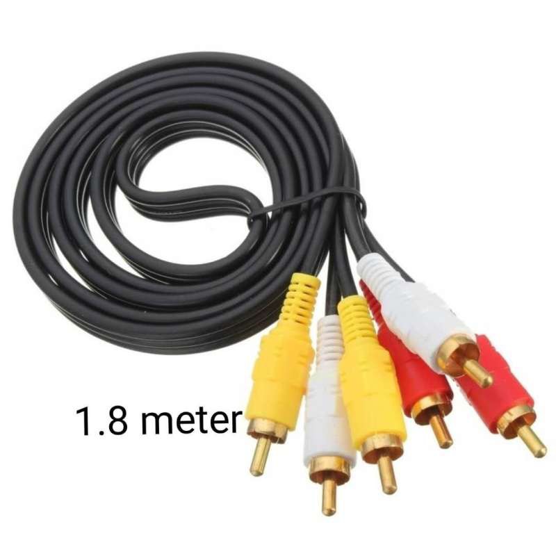 สาย AV High Grade Cable 3 RCA (M) / 3 RCA (M) 3:3 AV มีความยาวไห้เลือก ...