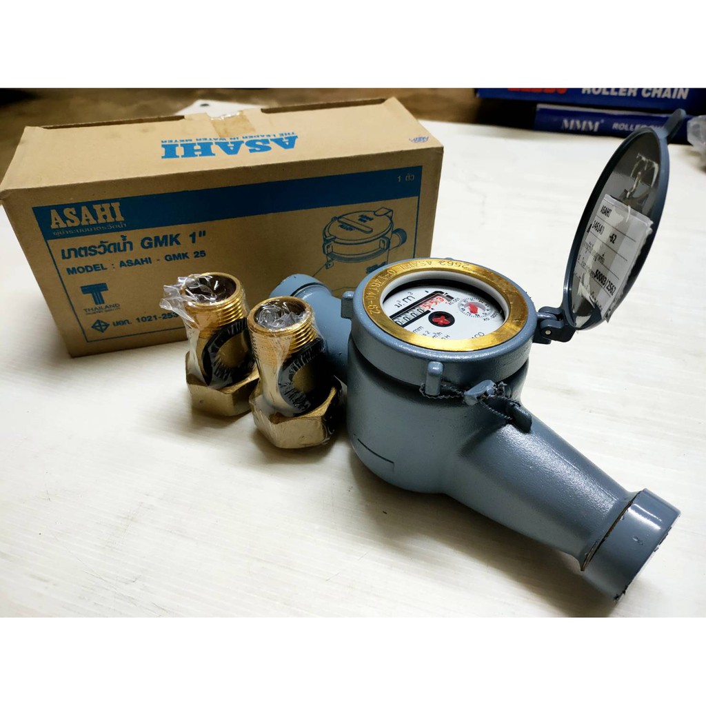 ASAHI มาตรวัดน้ำ / มิเตอร์น้ำ ขนาด 1 นิ้ว รุ่น GMK-25 ( Water Meter ) | Shopee Thailand