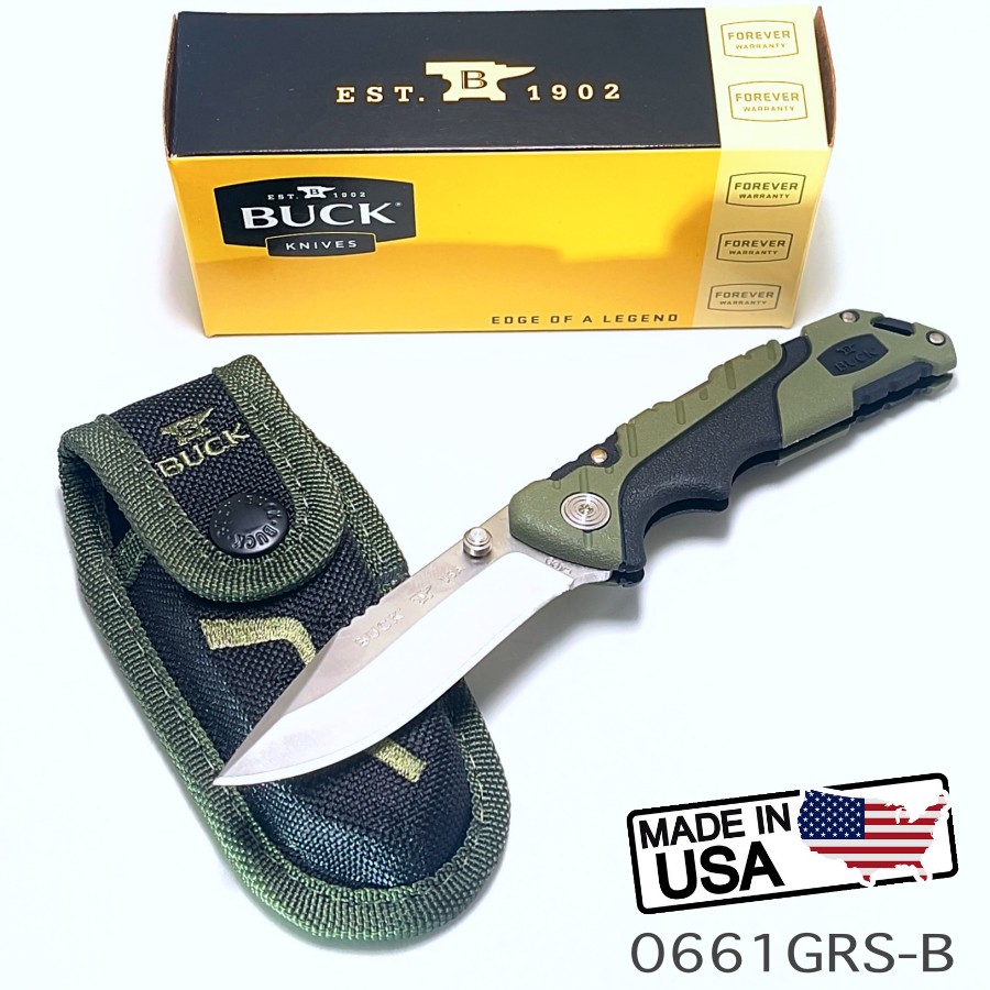 มีด BUCK Pursuit 0661GRS-B | Shopee Thailand