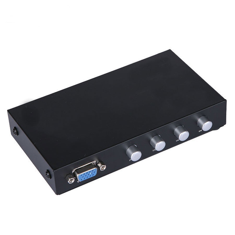 4 Port VGA Switch 4 to 1 Selector Switch รุ่น VGA-15-4 | Shopee Thailand