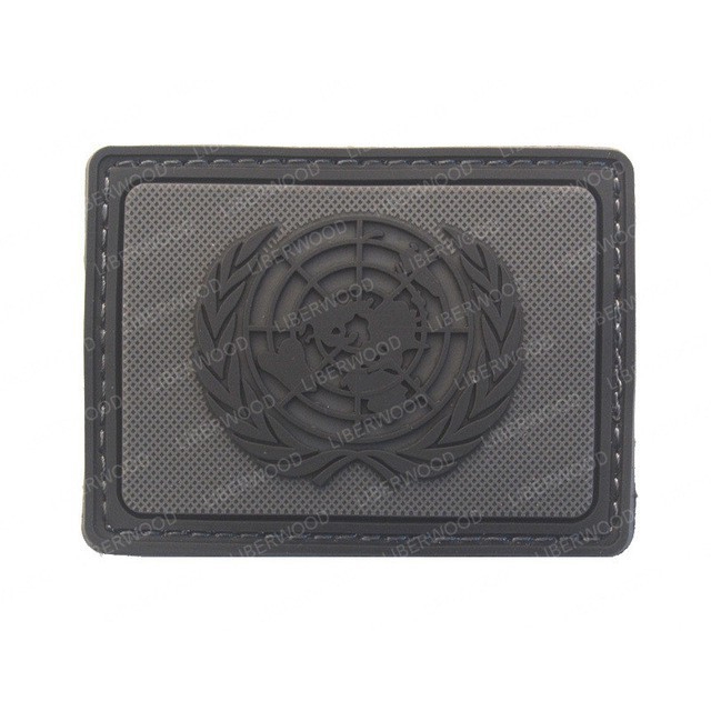 United Nation Complete Un United Nations U.N. Badge Pvc Tactical Army ...