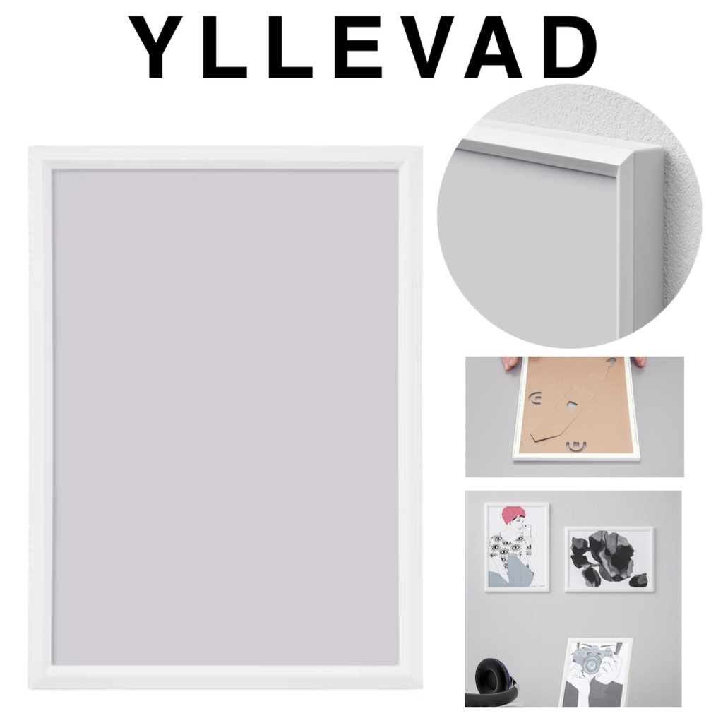 ♠♕IKEA RIBBA ริบบ้า FISKBO ฟิสค์บู YLLEVAD อิลเลวัด อีเกีย อิเกีย กรอบ ...