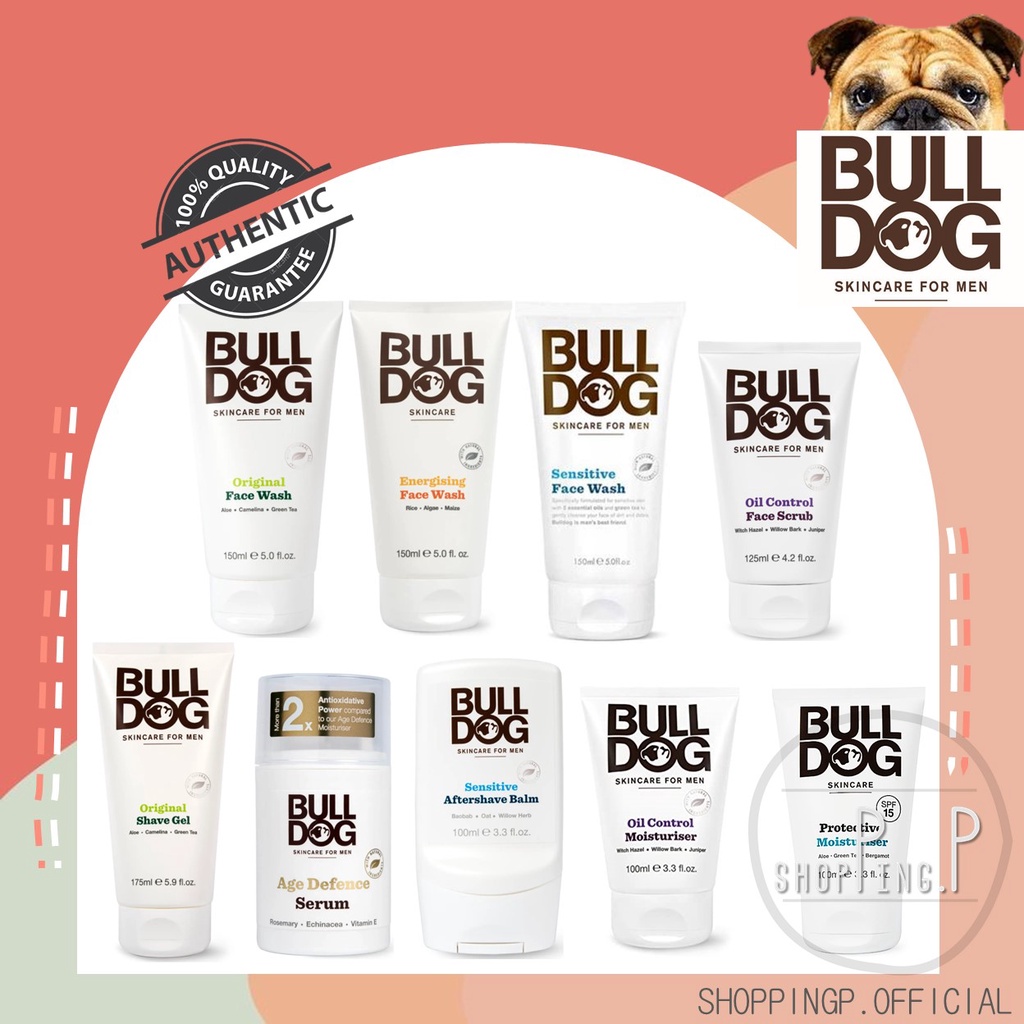 ️[แท้ 100%/พร้อมส่ง] ️ Bulldog Skincare For Men Bulldog Original Face ...