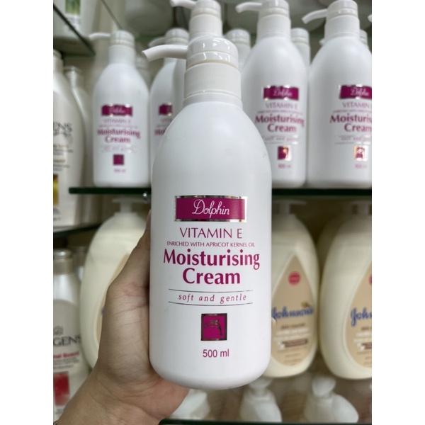 Dolphin vitamin e moisture cream 500 ML. | Shopee Thailand