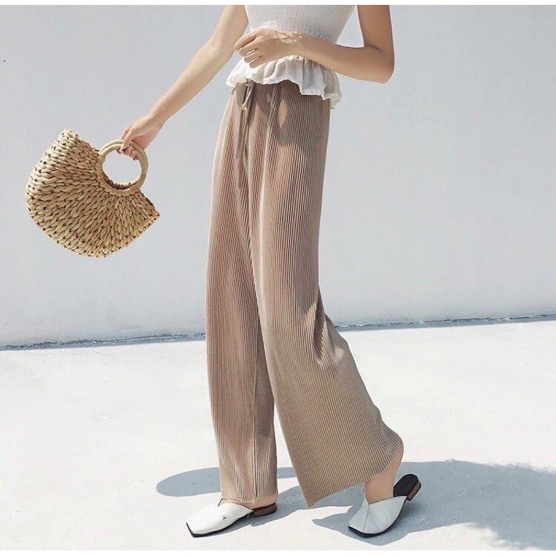 Basic korea pleat pant | Shopee Thailand