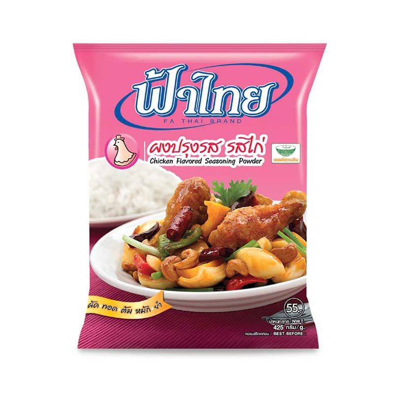 ขายดี ฟ้าไทย ผงปรุงรส รสไก่ 425 กรัม Fa Thai Chicken Flavor Seasoning ...