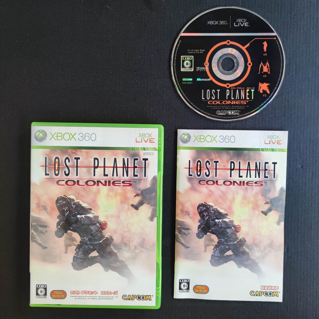 LOST PLANET COLONIES แผ่นแท้ XBOX 360 JP ใช้งานได้ปกติ | Shopee Thailand