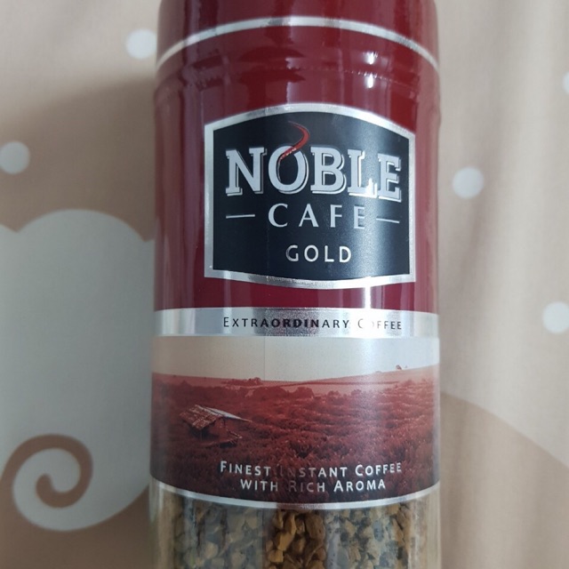 NOBLE CAFE GOLD EXTRAORDINARY COFFEE 100 กรัม | Shopee Thailand
