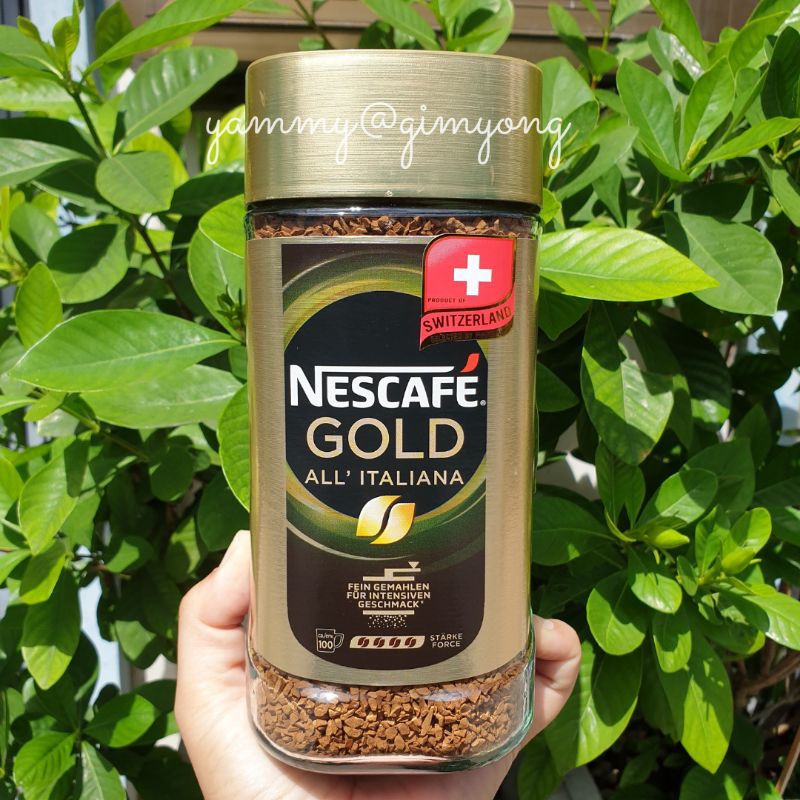 Nescafe Gold All italiana เนสกาแฟ โกลด์ ออลอิตาเลียน่า 200 g. | Shopee ...