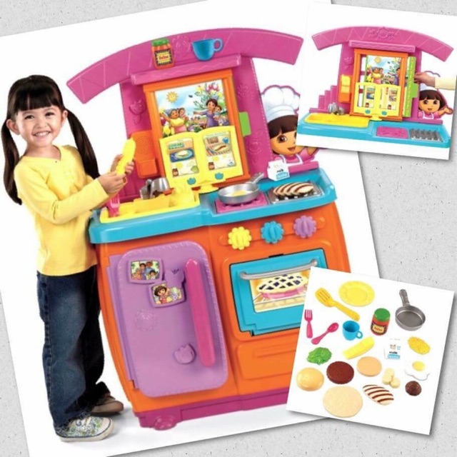 Fisher-Price Dora the Explorer Fiesta Favorites Kitchen | Shopee Thailand