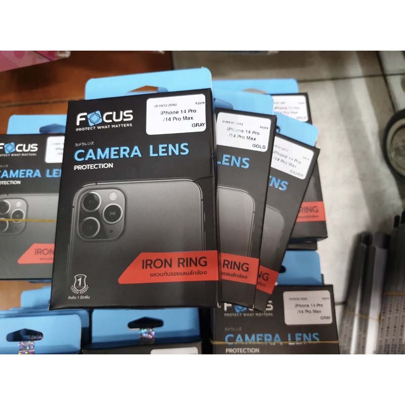 focus ironring แหวนกล้องไอโฟนกันแตก14pro 14promax 14 14plus | Shopee Thailand