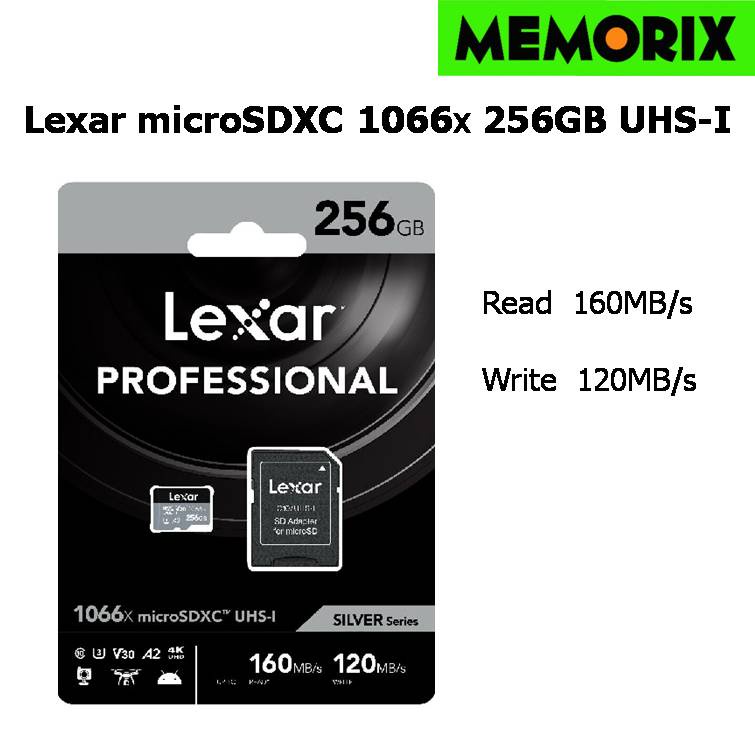 ถูกที่สุด ของแท้ Original Lexar 256GB Professional 1066x UHS-I ...