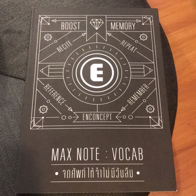 Max note vocab สมุดจดศัพท์ ของenconcept | Shopee Thailand