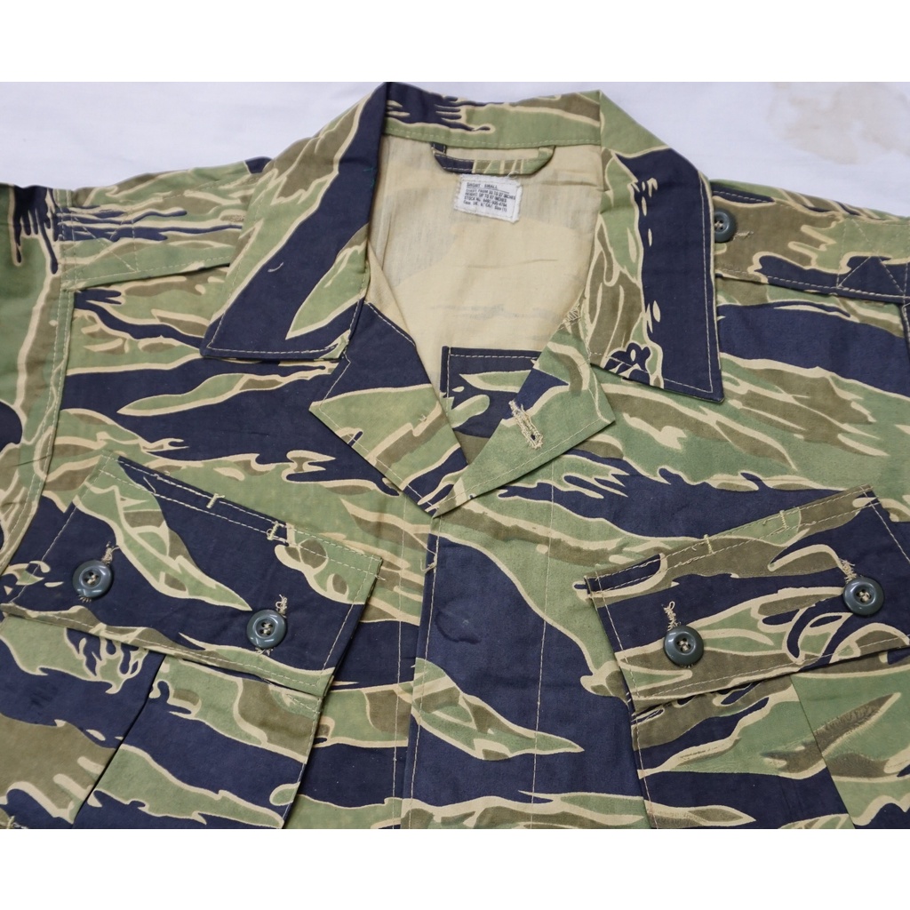 เสื้อหทาร US Vietnam 1st Pattern TCU Tiger Stripe งานใหม่ ร้าน BKK ...