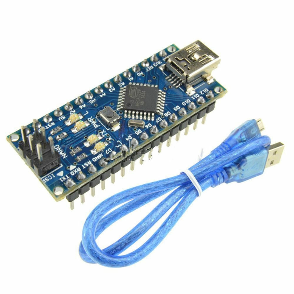 บอร์ดไมโครคอนโทรลเลอร์ อินเตอร์เฟซ Arudino Nano V3 0 Mini Usb Atmega328