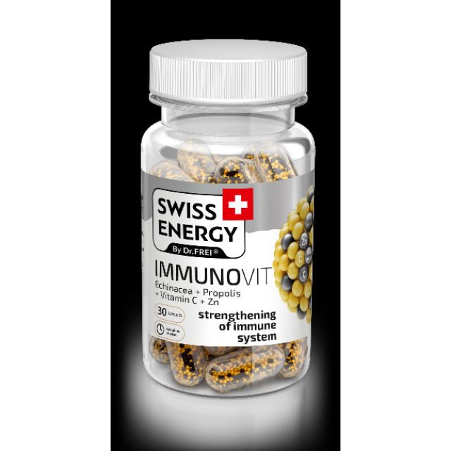 Swiss Energy Immunovit อาหารเสริมสร้างภูมิคุ้มกัน จากสวิสเซอร์แลนด์ แบบ ...