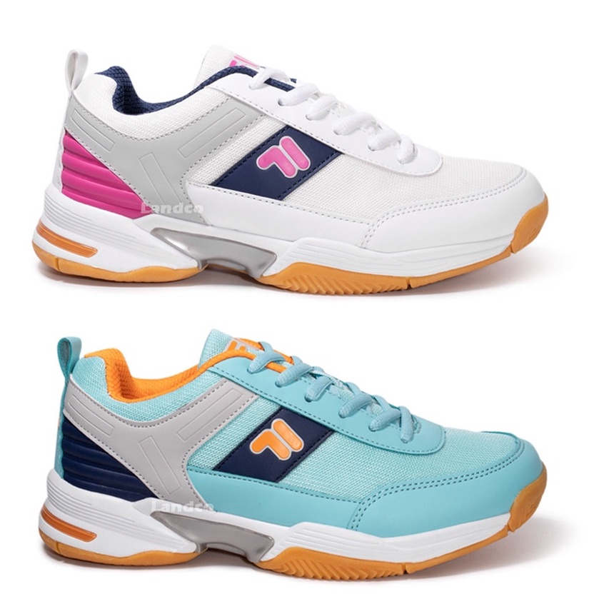 Fila Collection ฟีล่า รองเท้ากีฬา รองเท้าแบดมินตัน สำหรับผู้หญิง BT W ...