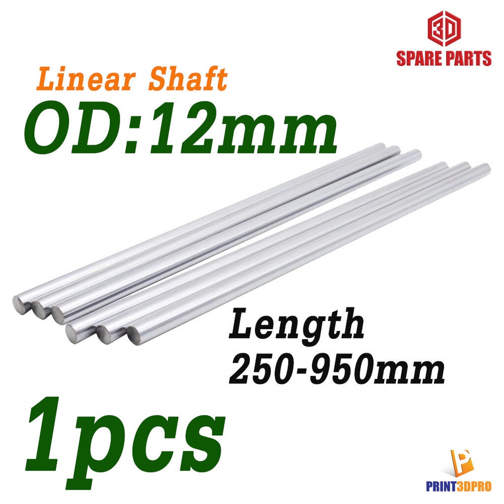 Linear Shaft Optical Axis OD12mm Length 250- 1200mm 3d printer parts ...