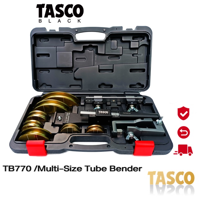 Tasco Black TB770 : Multi-Size Tube Bender ไซต์ 1/4” ,5/16”,3/8” ,1/2”,5/8”,3/4″,7/8” | Shopee ...