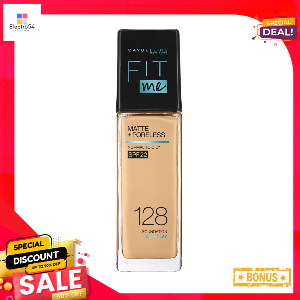 M- ฟิต มี แมท ลิควิด ฟาวเดชั่น 128M- FIT ME FDT MAT PORE 128 AS ...