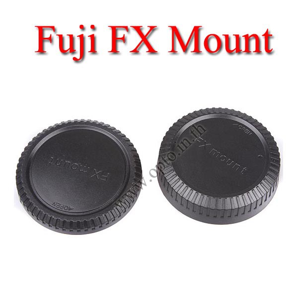 Body and Rear Lens Cap for Fuji FX Mount X-A2 X-E2 X-T10 X-T1 ฝาปิดท้าย ...