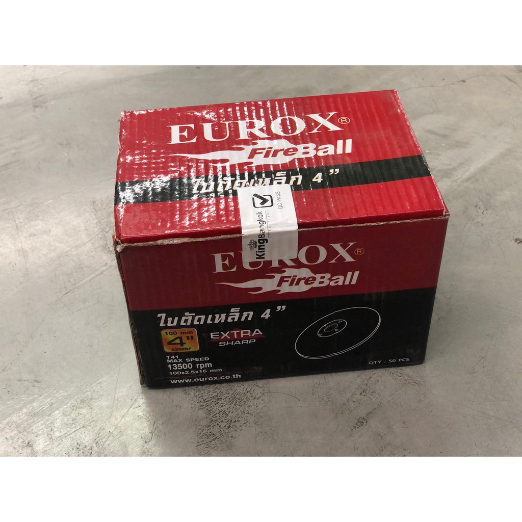 ใบเจียรหนา 4 นิ้ว #EUROX | Shopee Thailand