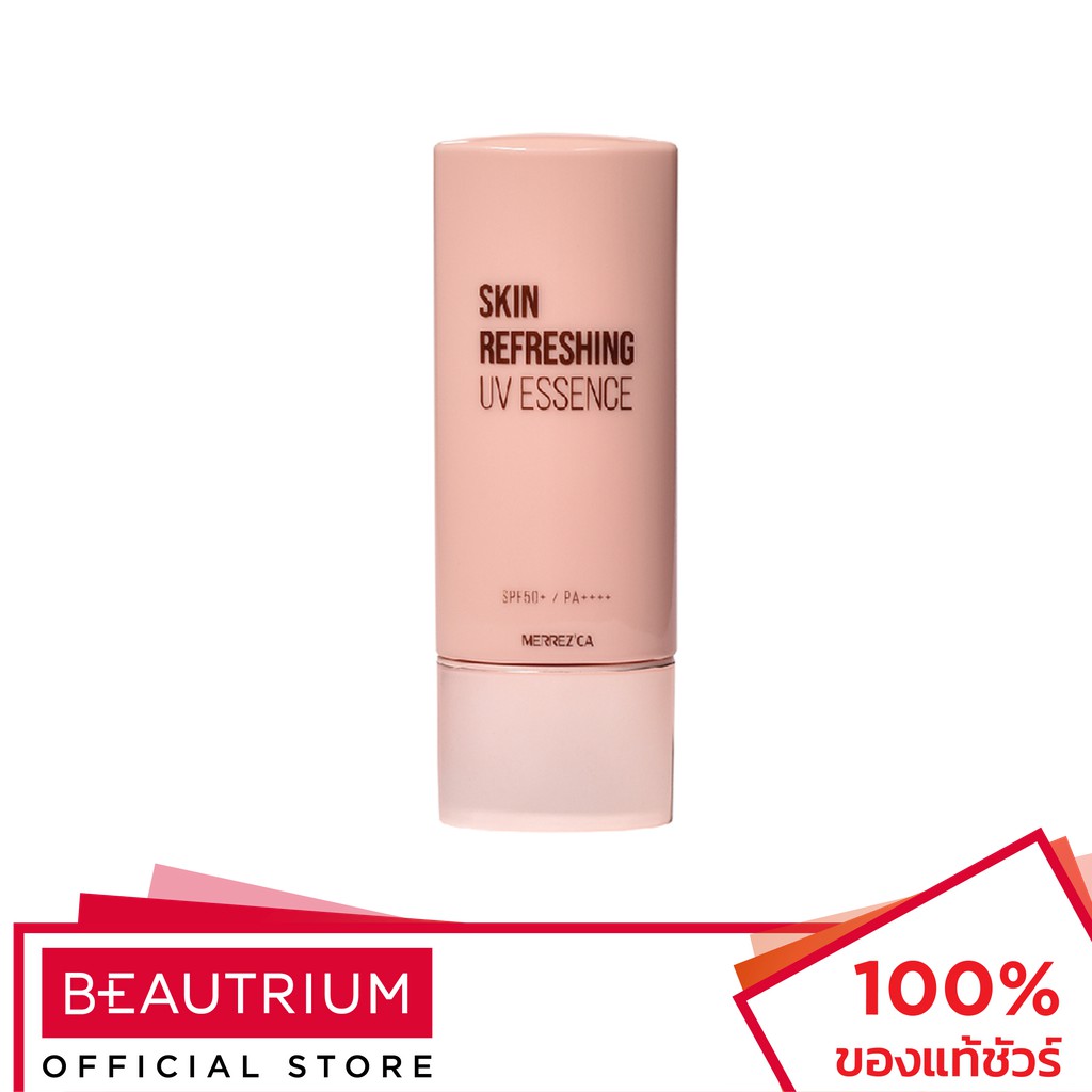 MERREZCA Skin Refreshing UV Essence SPF50+ PA++++ ครีมกันแดด 40g ...