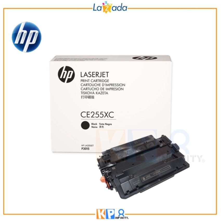 HP LaserJet Toner CE255XC Black - (Genuine guarantee) สินค้าแท้รับ ...