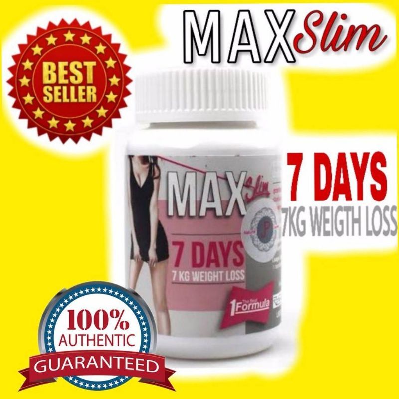 MAX 7 DAYS แบบกระปุก 30 แคปซูล | Shopee Thailand