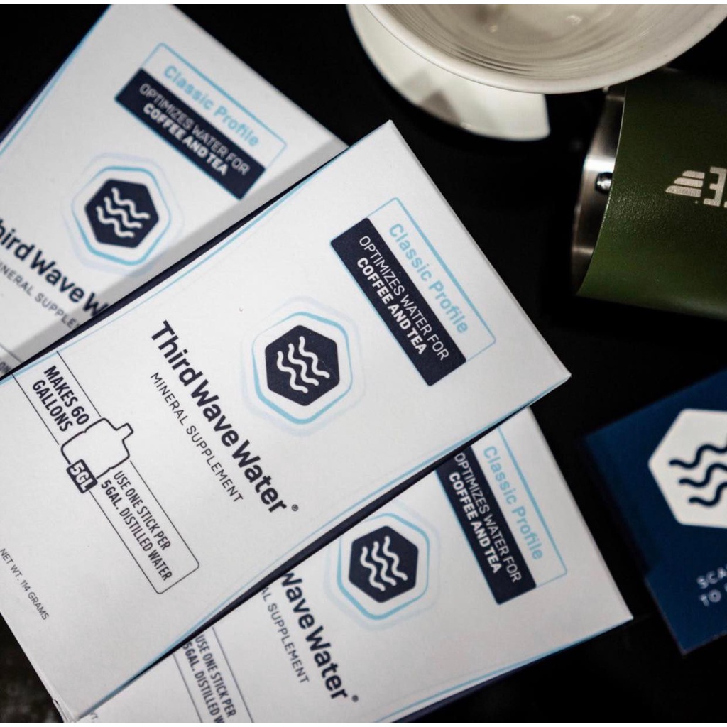 [แบบกล่อง]Third Wave Water brewing & espresso profile ลิตรละ 3 บ. แร่ธาตุปรุงน้ำจากอเมริกา ...