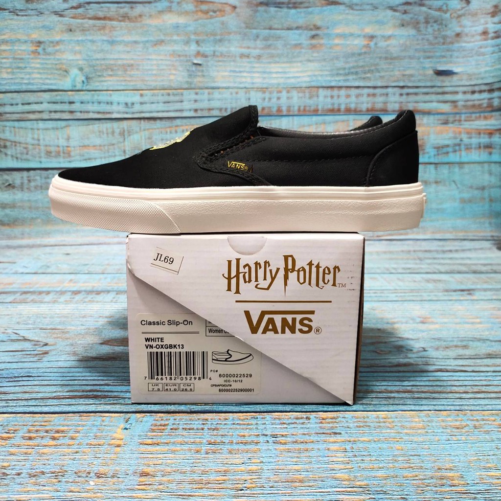 รองเท้าผ้าใบ Vans Hufflepuff On Original Pk แบบเต็ม Tag สไตล์จีน ...