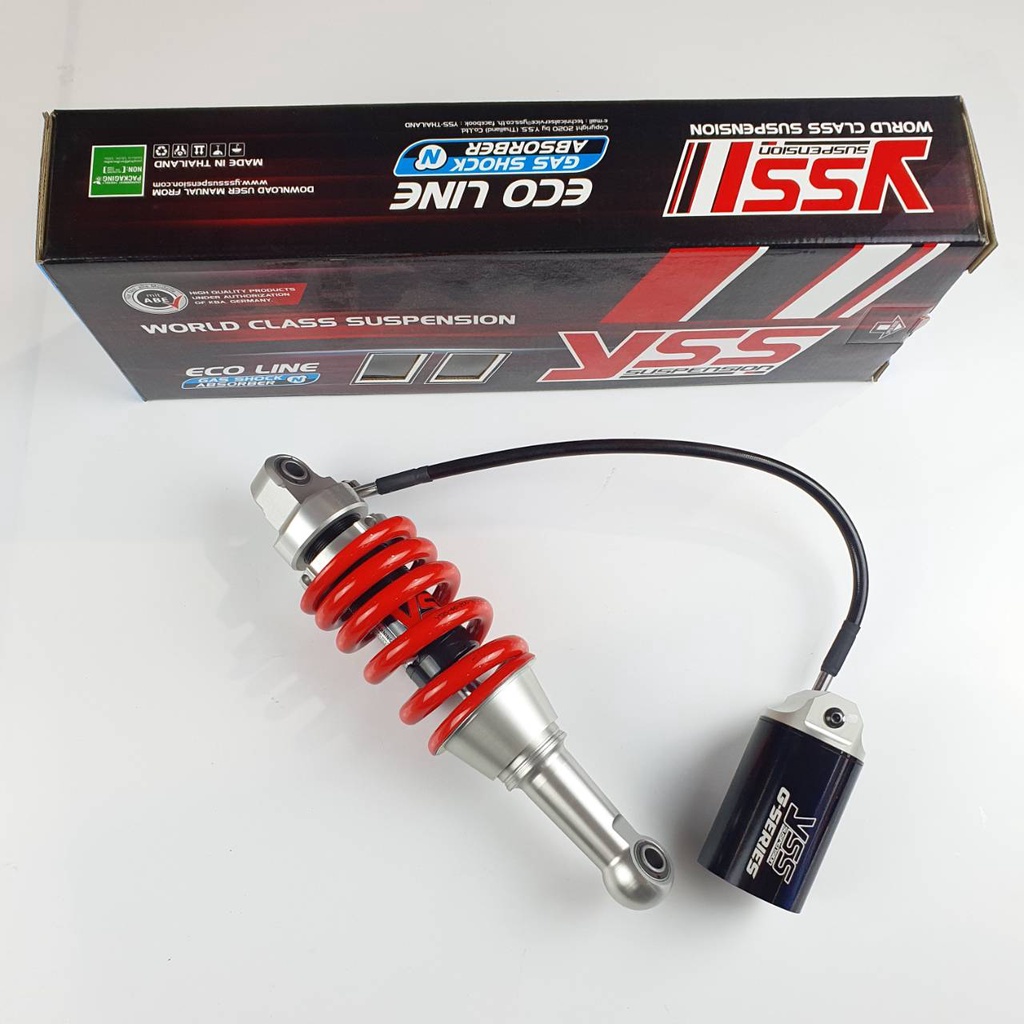 โช้คหลังYSS รุ่นG-SERIES SONIC DASH แกนดำ/สปริงแดง/กระปุกดำ ของแท้100% | Shopee Thailand