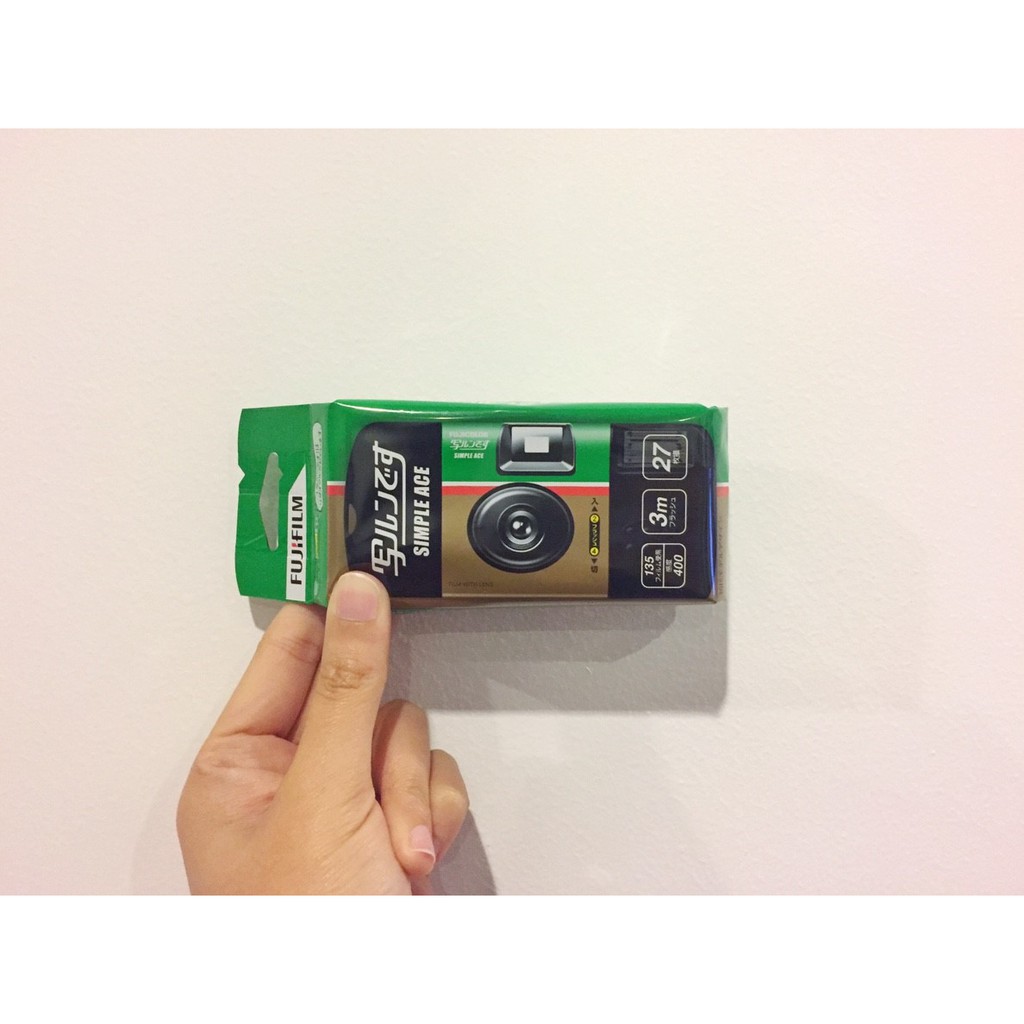 กล้องฟิล์มใช้แล้วทิ้ง Fujifilm Simple Ace 400 (27รูป) | Shopee Thailand
