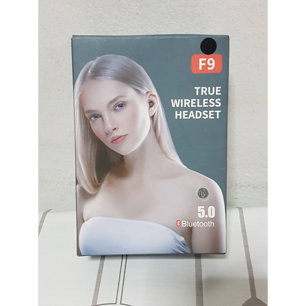 หูฟังบลูทูธ 5.0 Amoi F9 True Wireless เสียงดี เบสหนัก | Shopee Thailand