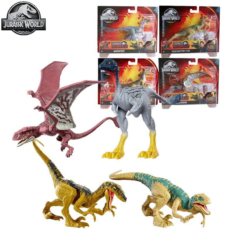 Mattel Jurassic World movie dinosaur, Raptors, Pterosaurs, Ankylosaurs ...
