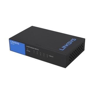 LINKSYS 5-PORT DESKTOP GIGABIT SWITCH # LGS105-AP Warranty Limited LT ...