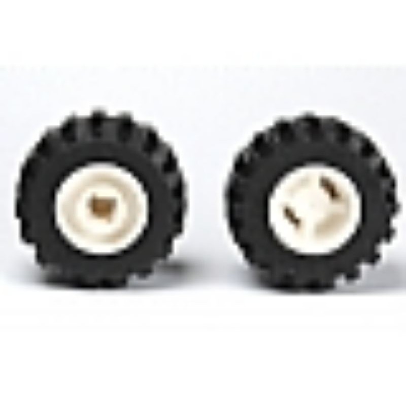 Part Lego 6014bc01 Wheel 11mm D. x 12mm, Hole Notched for Wheels Holder ...