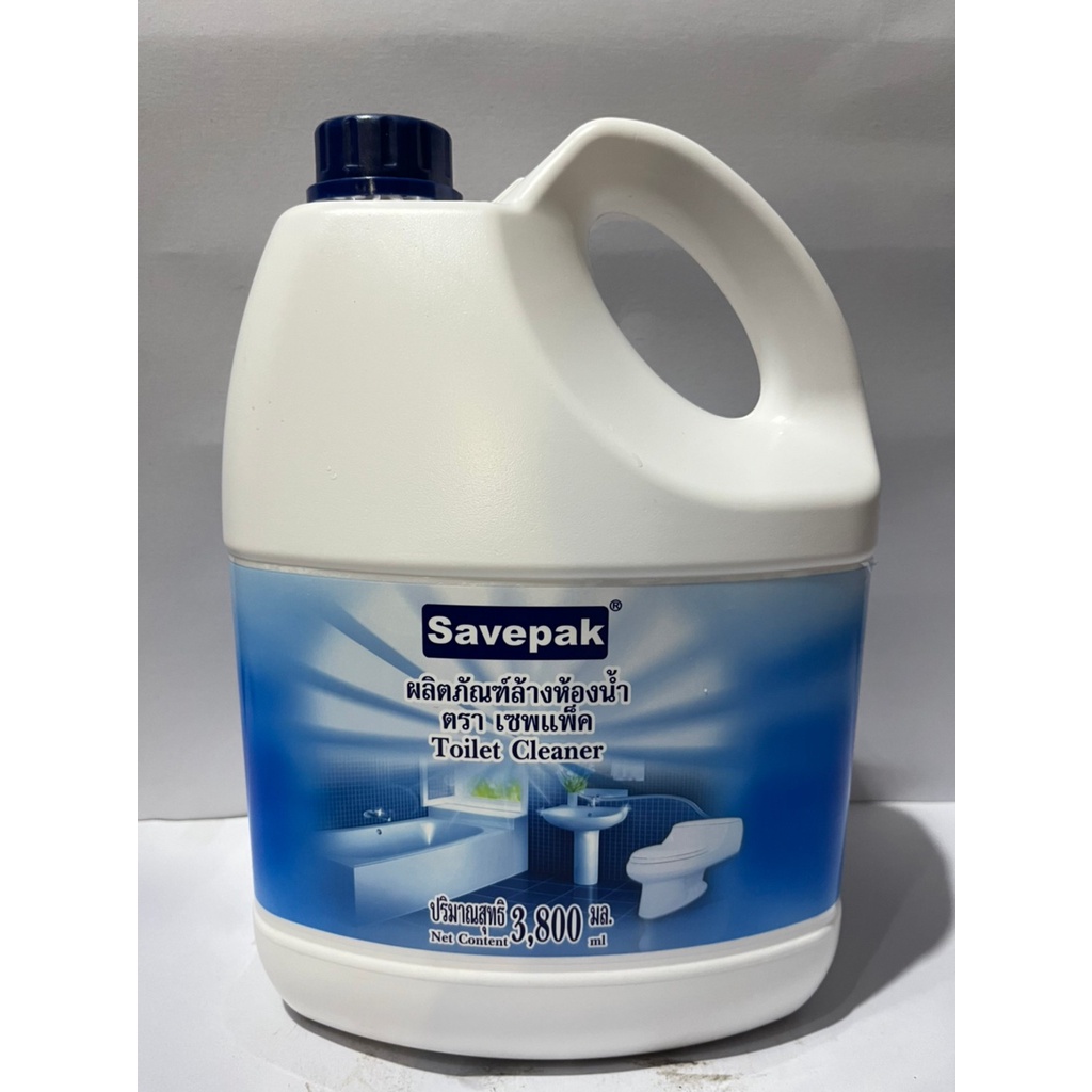 เซพแพ็ค น้ำยาล้างห้องน้ำ 3,800 มล. Save Pack Toilet Cleaner 3,800 ml. | Shopee Thailand